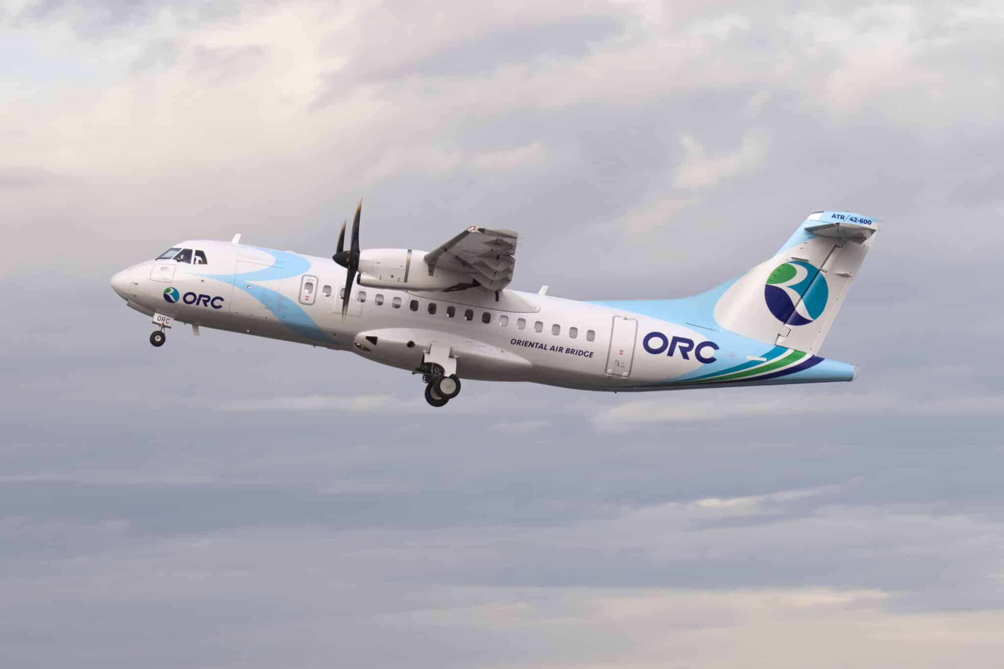 ORC Takes delivery of its first ATR 42-600 Covered by an ATR GMA | ATR